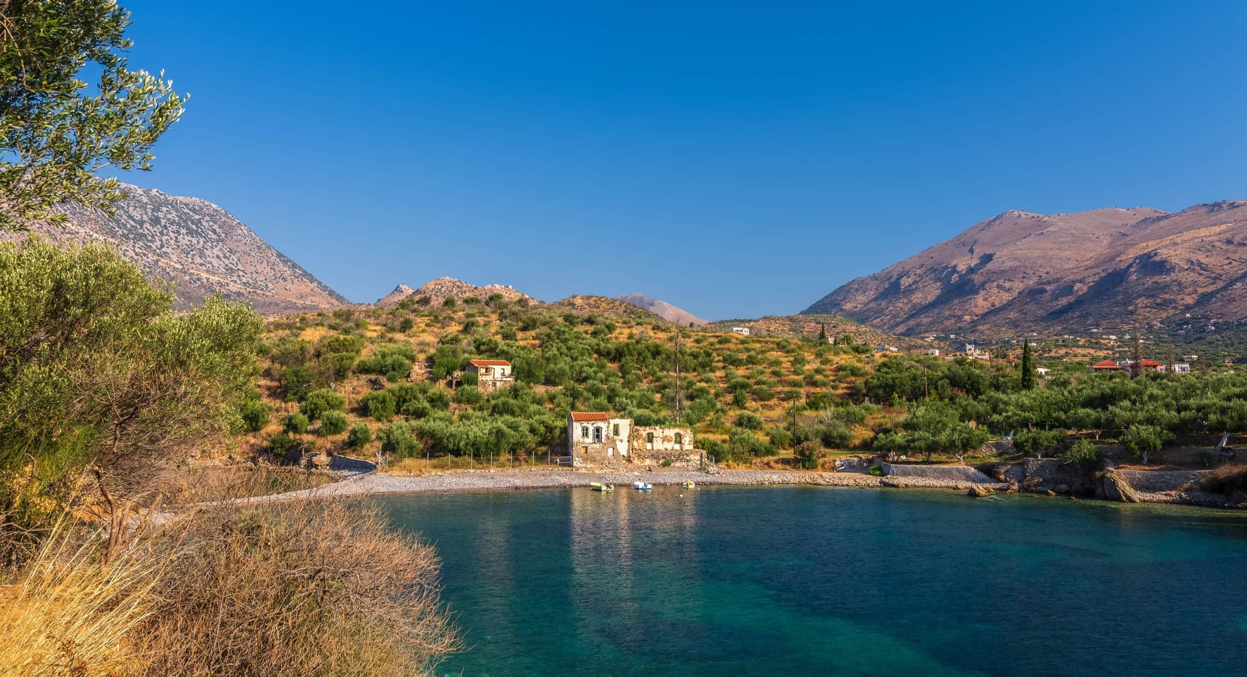 Skopa Beach (Dipli), Kotronas, Mani, Peloponnese, Greece - inLaconia ...